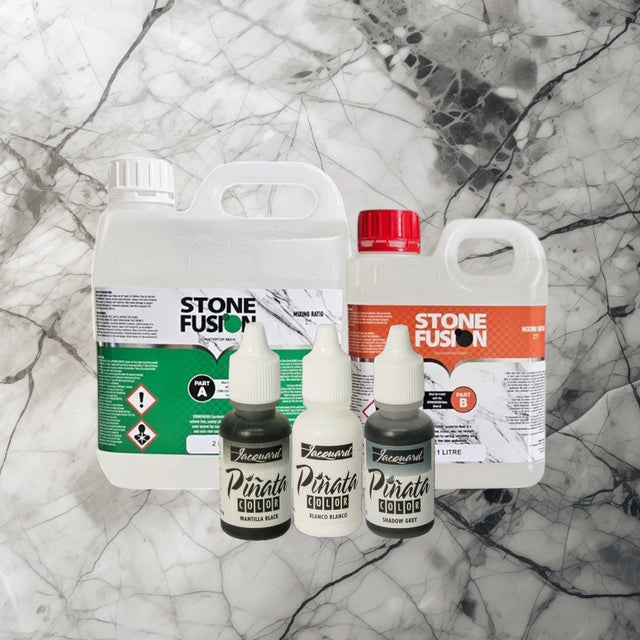 StoneFusion Countertop Epoxy | DIY Stone-Look Epoxy Resin Kits – Resin ...